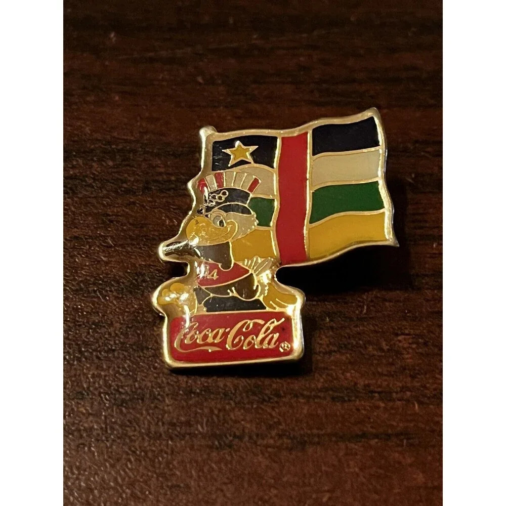 Coca Cola | Accessories | Vintage La Olympics Coca Cola Sam Eagle ...